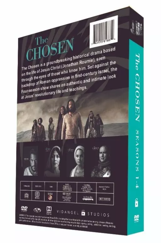 The Chosen DVD Season 1-4 Box Set Complete Series New and Sealed US ...