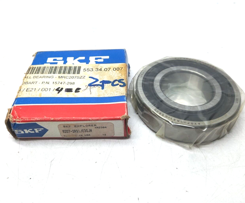 SKF 6207-2RS1/C3GJN Balle Roulement | eBay