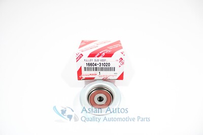 GENUINE TOYOTA / LEXUS DRIVE BELT IDLER PULLEY 16604-0P011 / 16604 ...