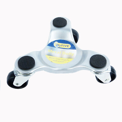 Metal Dolly Caster Wheels Furniture Mover Large Heavy Appliance Moving ...