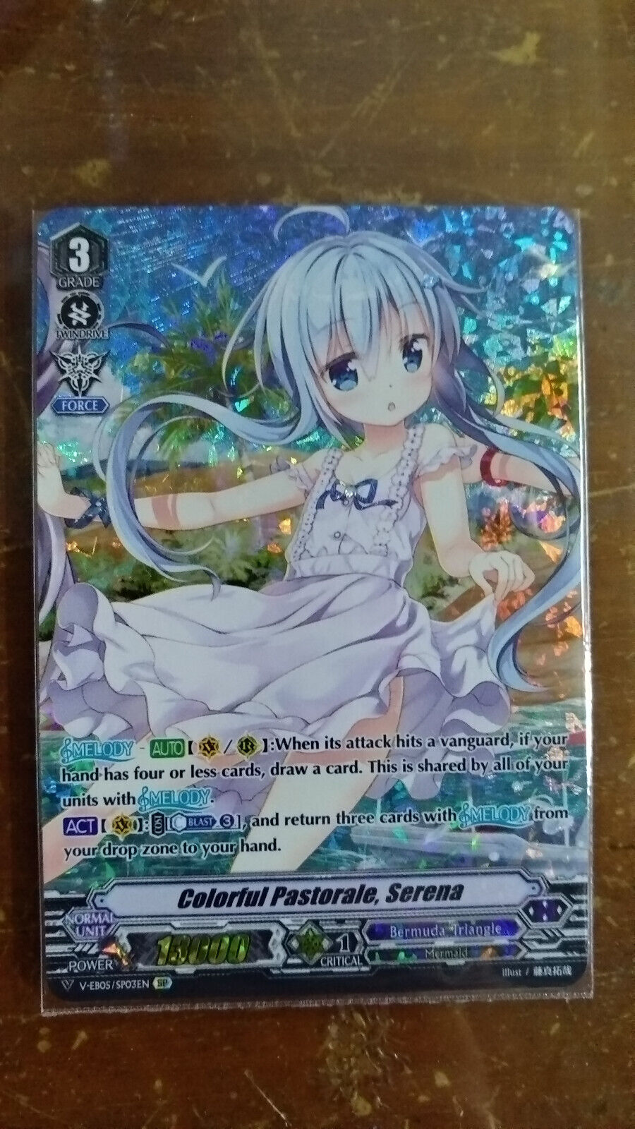 Cardfight Vanguard 1x Colorful Pastorale, Serena SP V-EB05 Bermuda ...
