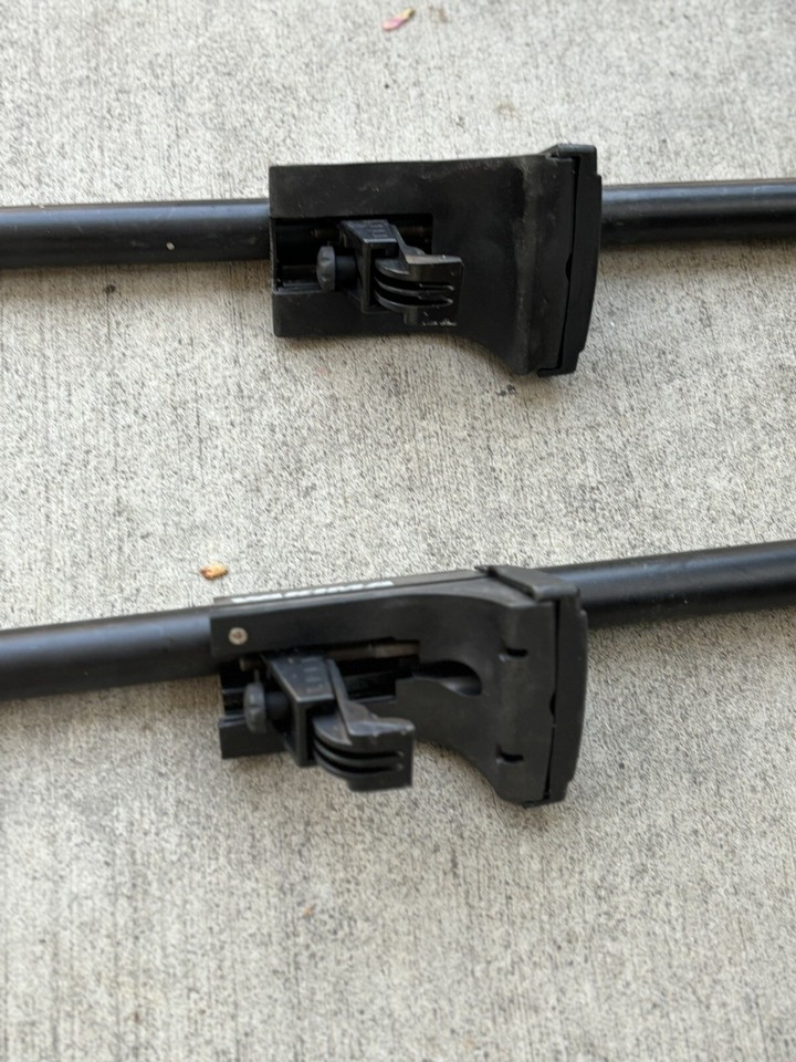 Yakima RailGrab Kit with pair Of Yakima RoundBar Crossbars | eBay