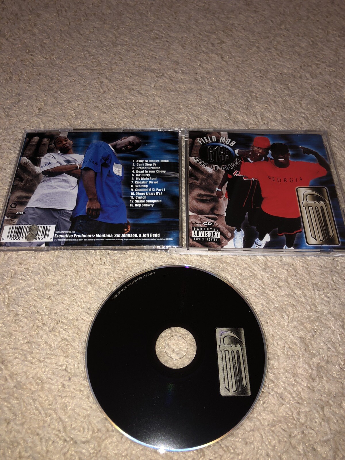 613: Ashy...By Field Mob CD RARE! Rap Hip-Hop Fabolous Master P Bone ...