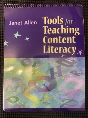 Tools for Teaching Content Literacy - Spiral-bound By Allen, Janet V/G ...