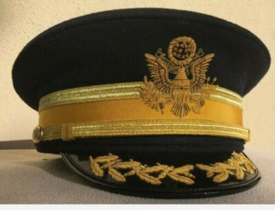 HAT CAP KEPI - CUSTOM US Army Officer Cap for Cavalry Field Grade ...