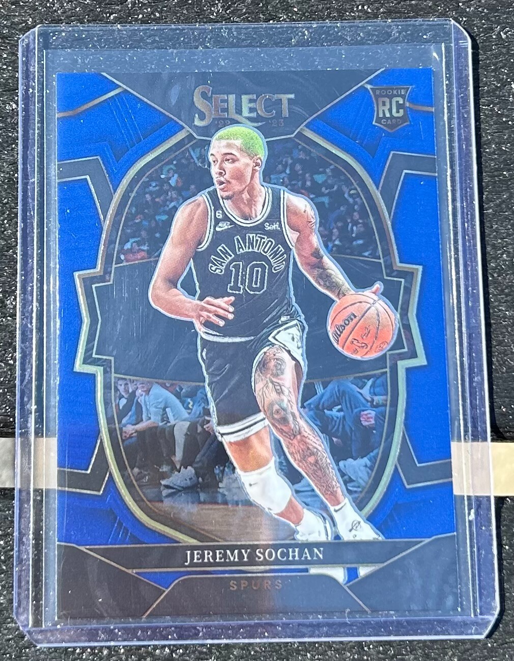 2022-2023 Panini Select Basketball Jeremy Sochan Rookie Card Concourse ...