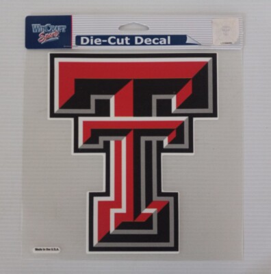 TEXAS TECH RED RAIDERS 8" Die Cut Car Decal [NEW] NCAA Auto Sticker ...