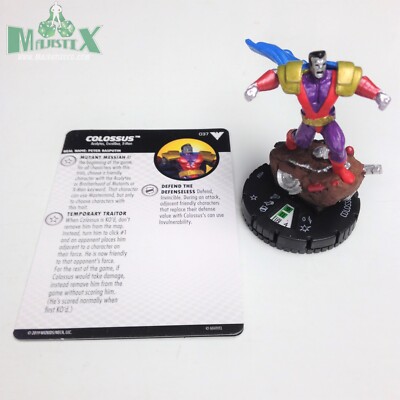 Heroclix X-Men: The Animated Series set Colossus #037 Super Rare figure ...