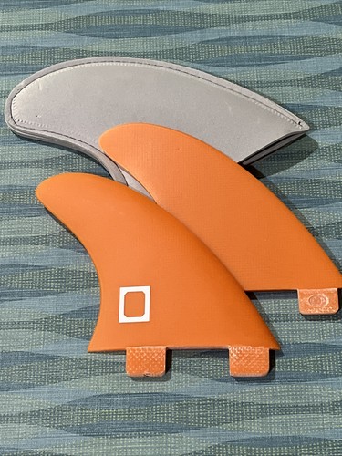 Canvas surfboards Orange Sides 2Fin Set with sheath | eBay