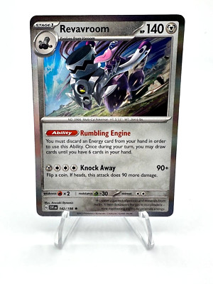 Revaroom 142/198 - Scarlet & Violet Base Set - Holo Rare - Pokemon TCG ...