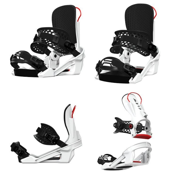 24-25 Clew Step In FREEDOM 1.0 Binding Snowboard White Black S M L Size ...