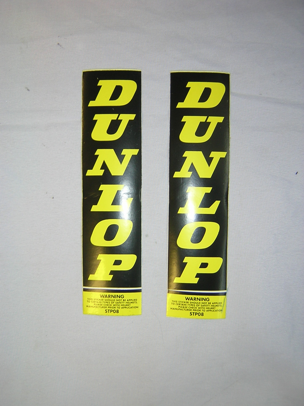 Dunlop Fork Stickers/Decals x 2. 15x4cm. New(b | eBay UK
