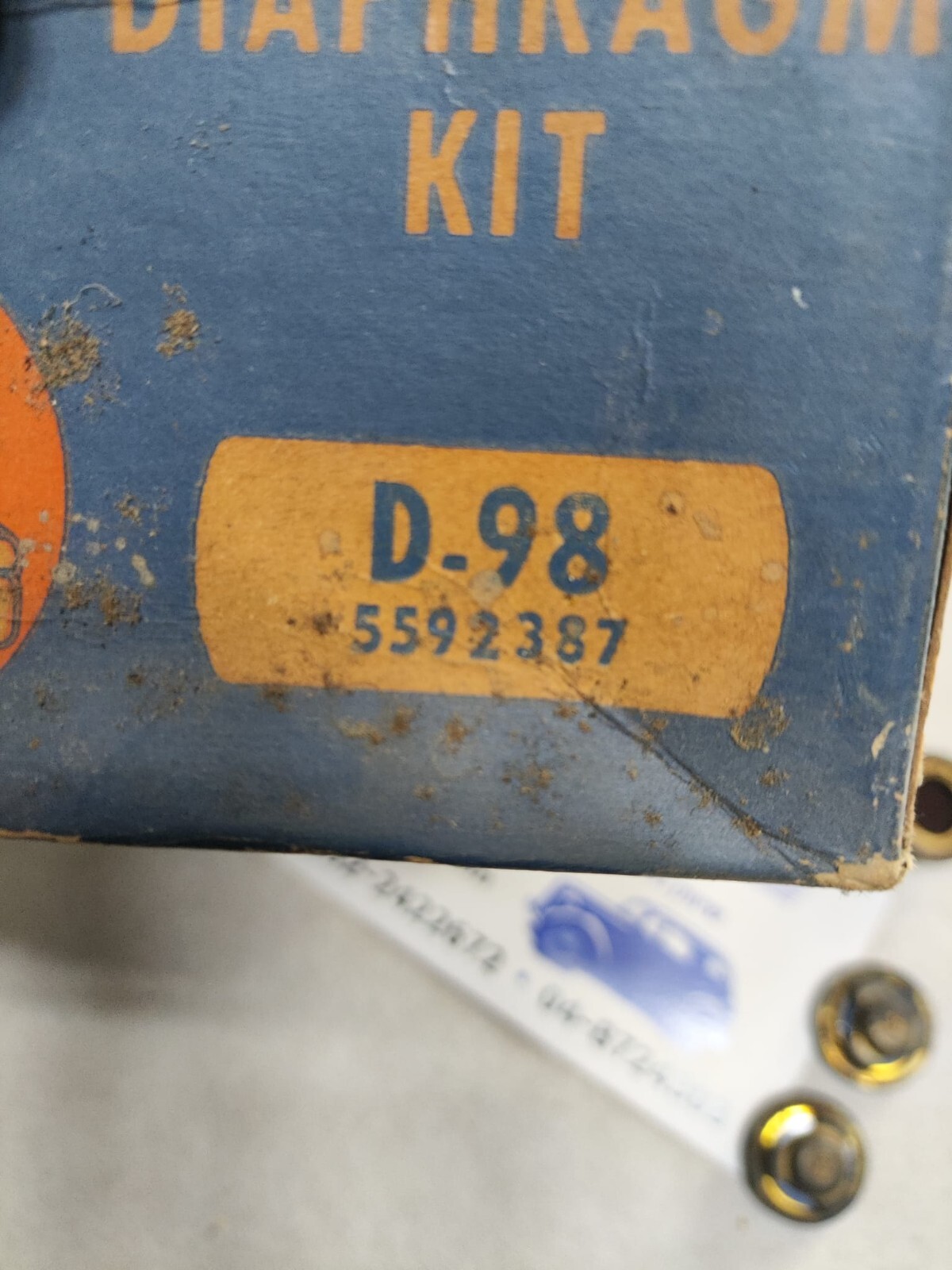 AC REPAIR KIT D-98 , 5592387 Mechanical Fuel Pump Repair Kit Diaphragm ...