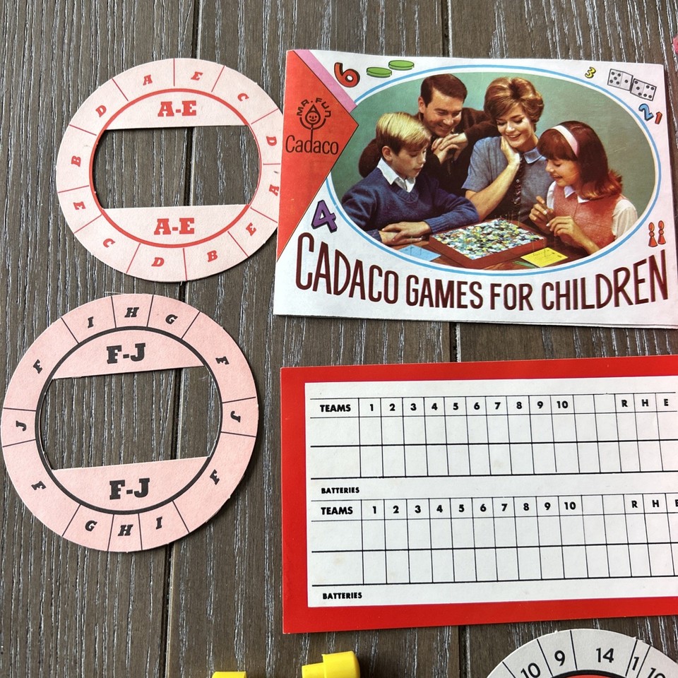 CADACO ALL STAR BASEBALL GAME 1966 w/ SEVERAL ASSORTED DISCS | eBay