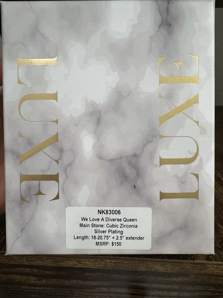 Bomb Party Luxe Layers 2025 "We Love A Diverse Queen" NK83006 CZ / Silver Plated | eBay