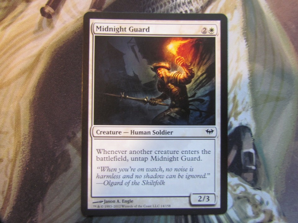 Midnight Guard x4 4x, Dark Ascension White MTG | eBay