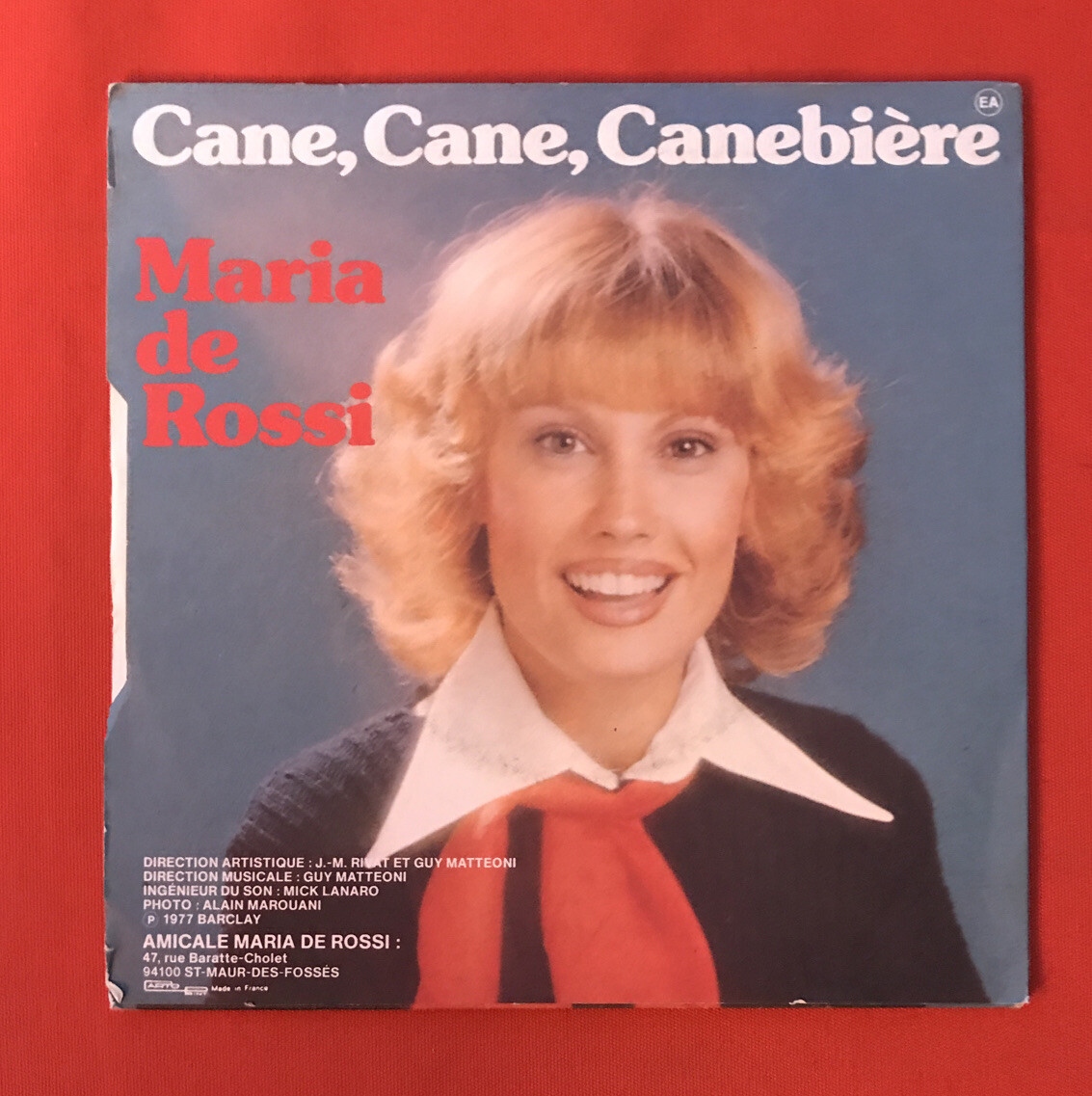 Maria Of Rossi Magali Cane Canebière 62272 Barclay VG+ Vinyl 45T Sp | eBay