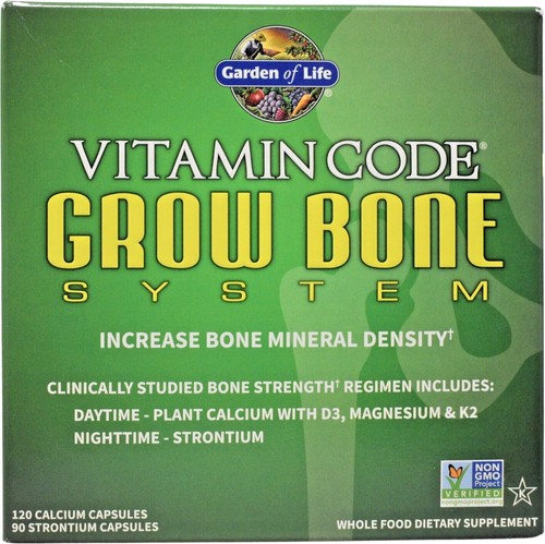 Garden of Life Vitamin Code Bone Growth Supplement for sale online | eBay