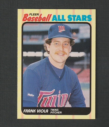 1989 Fleer Baseball All-Stars Frank Viola #43 Minnesota Twins | eBay