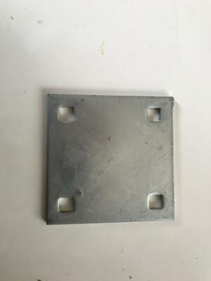 Galvanized Back-Up Plates - 1/4" x 5" x 5" | eBay
