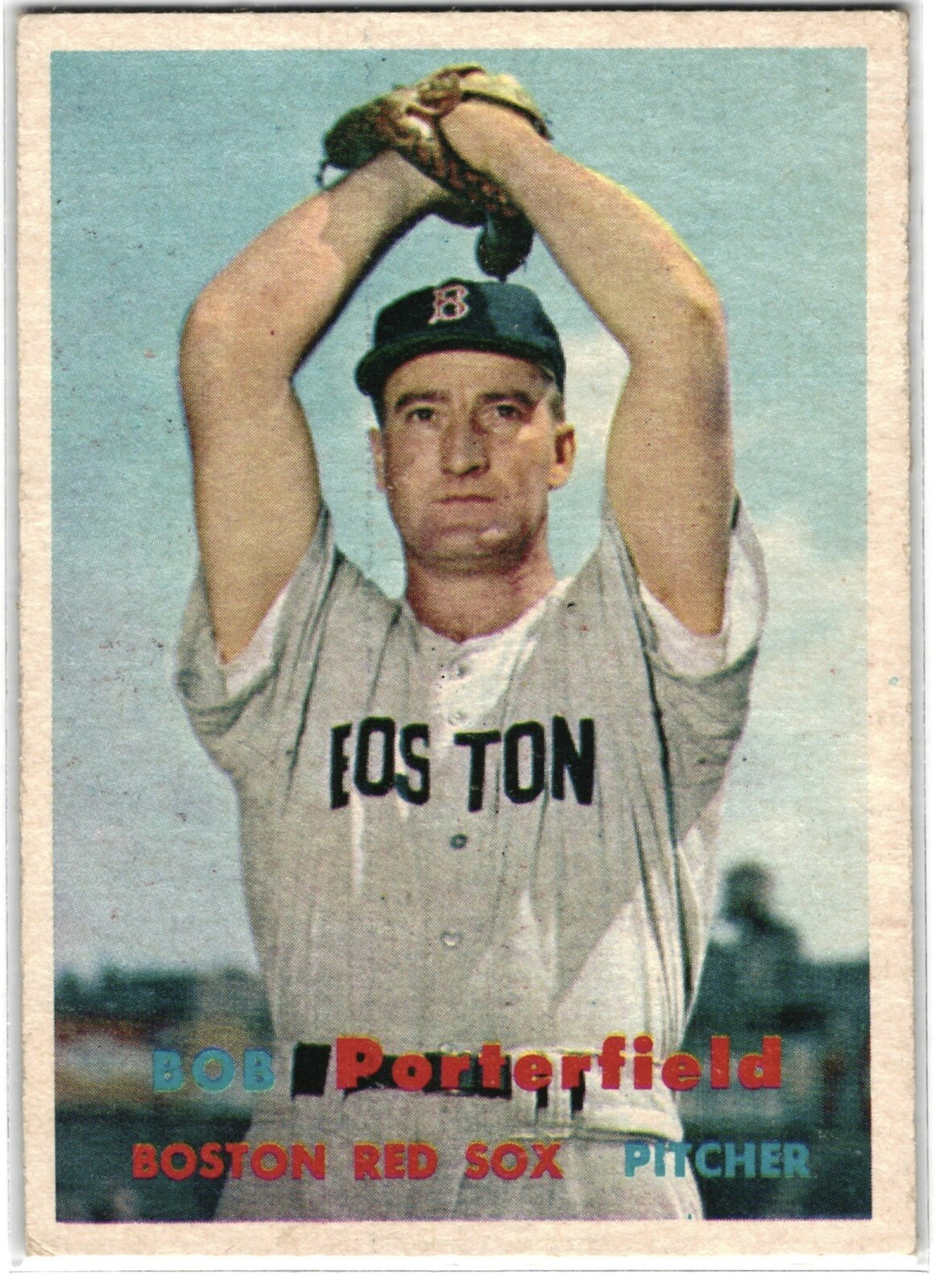 1957 Topps Baseball Bob Porterfield Boston Red Sox #118 | eBay