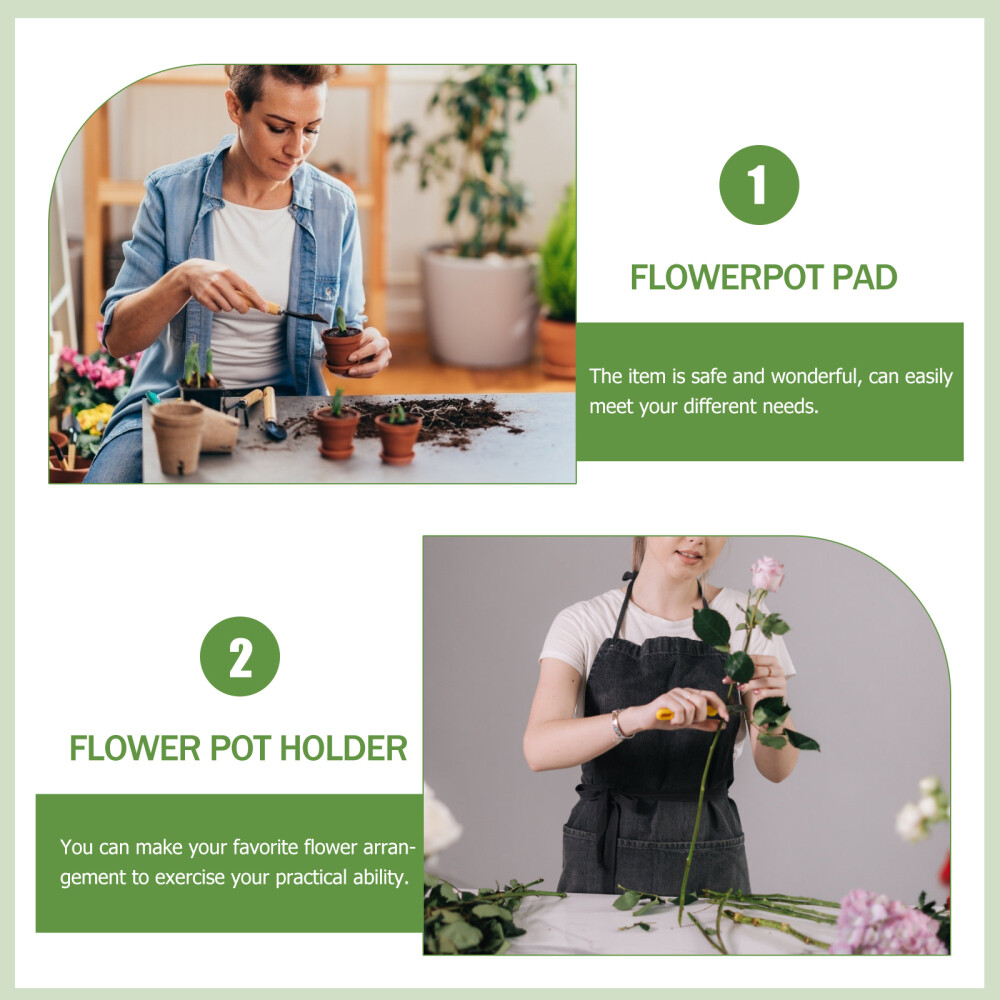 20 Pcs Floral Sponge Flower Pot Mat Foam Cushion Artificial Flowers ...