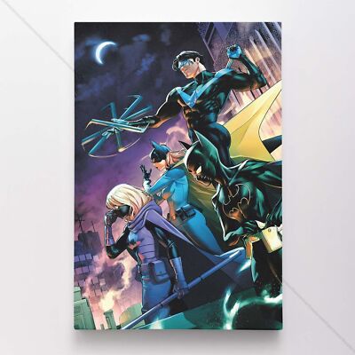 Nightwing Poster Canvas Vol 4 #86 DC Superhero Comic Book Art Print | eBay