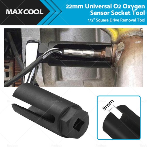 22mm Universal O2 Oxygen Sensor Socket Tool 1/2" Square Drive Removal ...