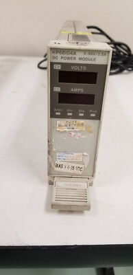 HP/Agilent 66104A DC Power Module 0-60V/2.5A Unit #6 | eBay