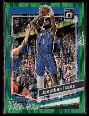 2023-24 Donruss Optic Green Shock Jonathan Isaac Orlando Magic #37 | eBay