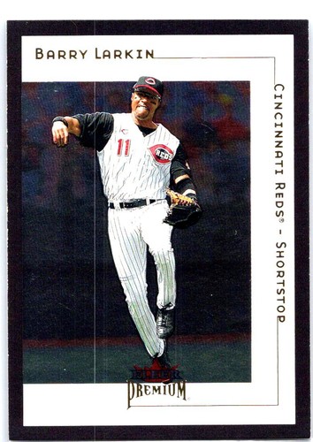 2001 Fleer Premium #76 Barry Larkin Cincinnati Reds | eBay