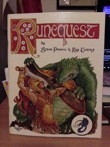 The Chaosium Runequest Core Rulebook 2nd Edition 1st Print (1979) | eBay