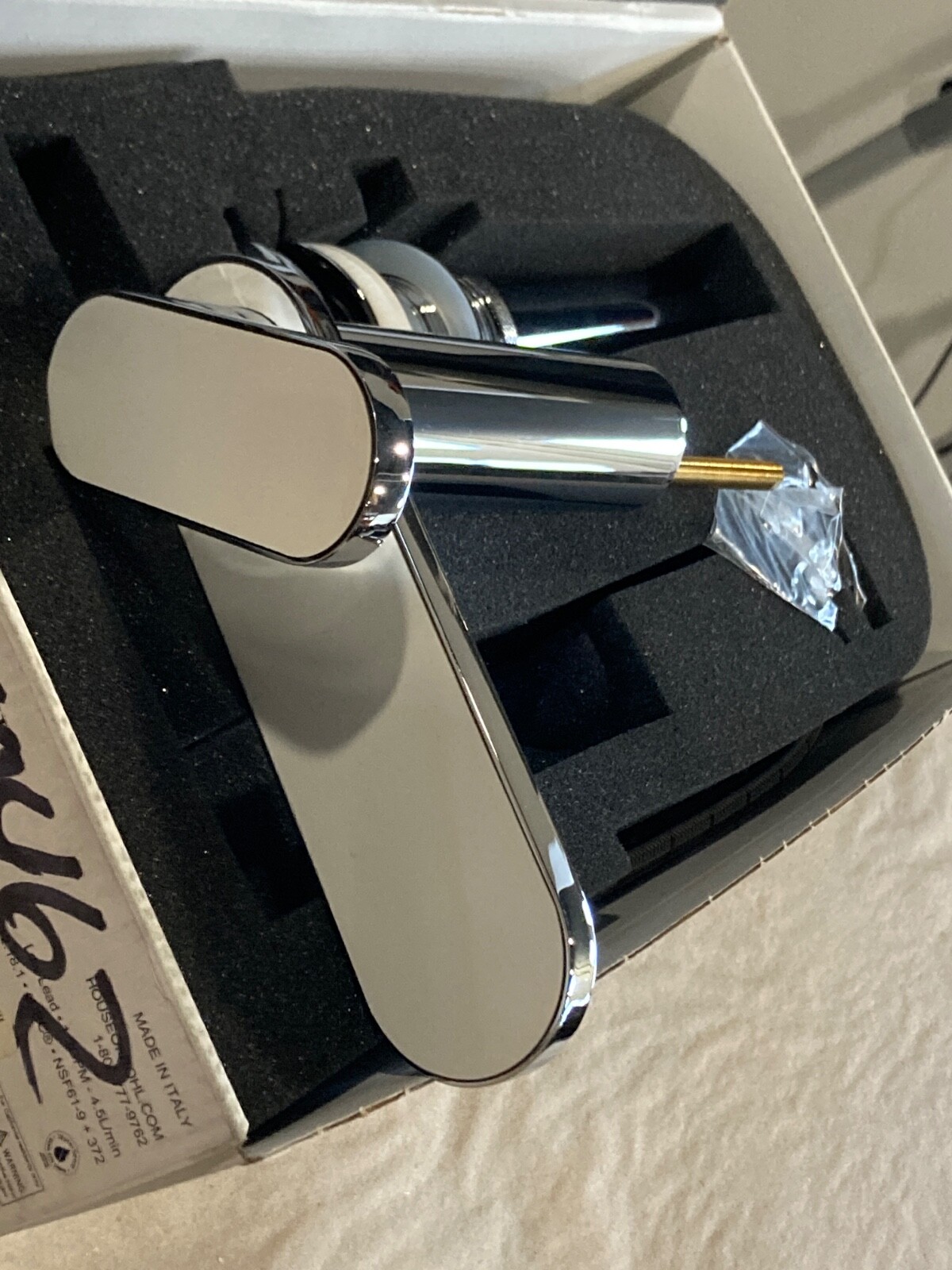 Rohl MI01D1BLAPC Lavatory Faucet Miscelo Single Hole POLISHED CHROME ...