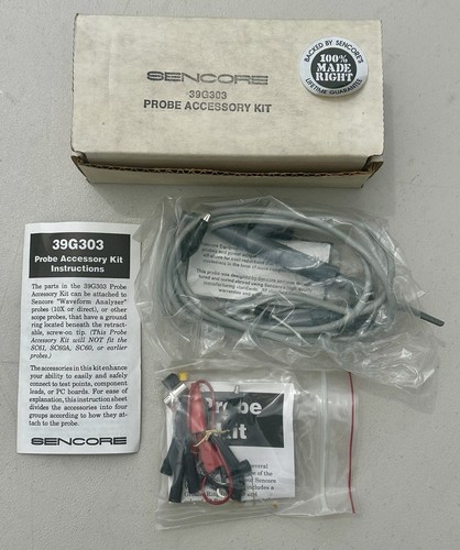 VTG NOS Sencore 39G303 Probe Accessory Kit - Waveform Analyzer - HP ...