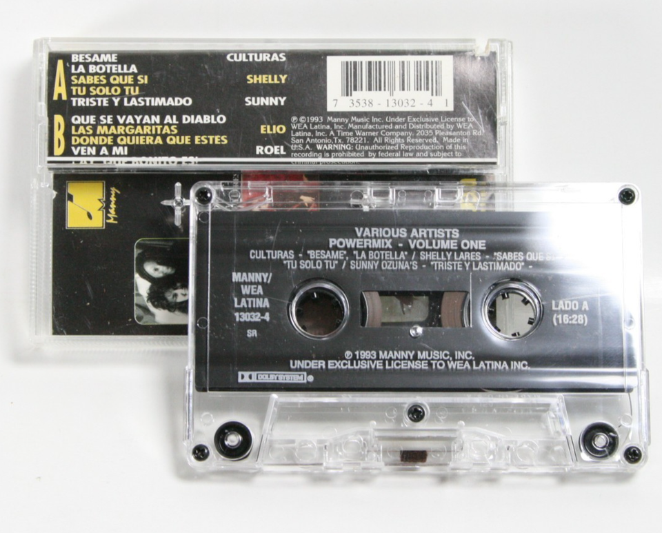 Various - Cassette Tape - Powermix Vol. 1 - Chicano Latin Tex Mex ...