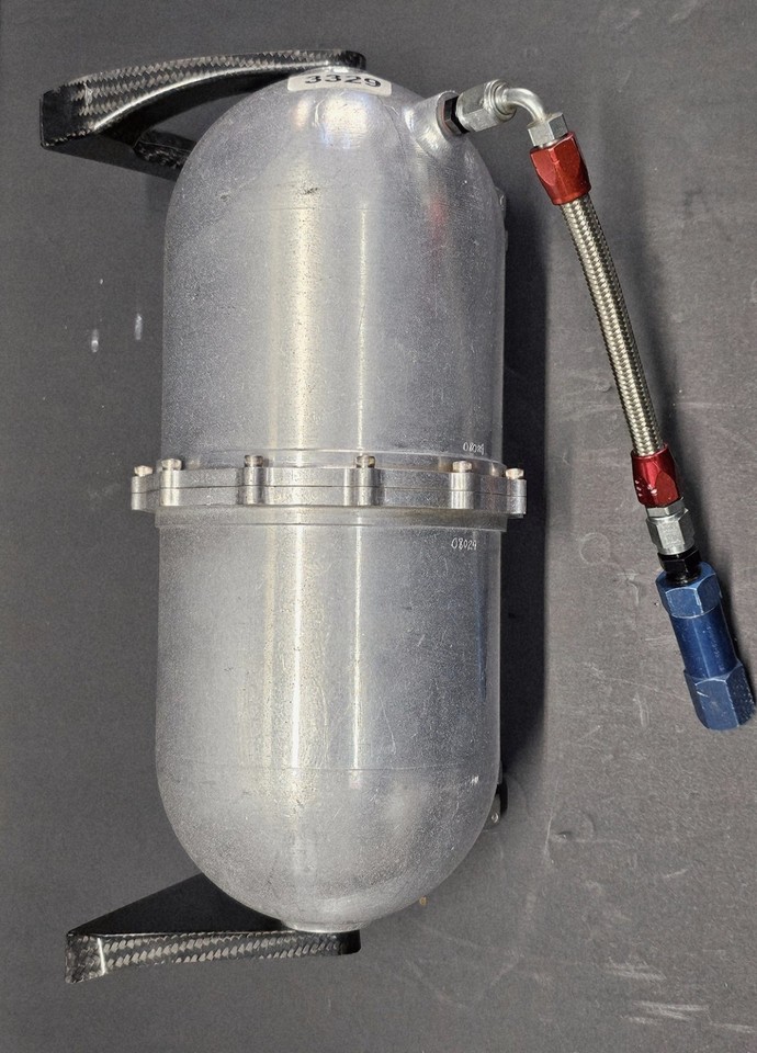 Hendricks Billet Radiator Overflow Tank with PRV Racing Nascar Hot Rod ...