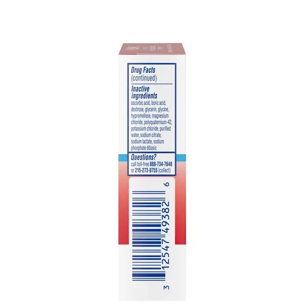 3X Visine Red Eye Hydrating Comfort Redness Relief Lubricating Eye ...