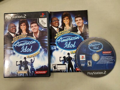 Sony PlayStation 2 PS2 | American Idol Encore | Complete In Box CIB ...