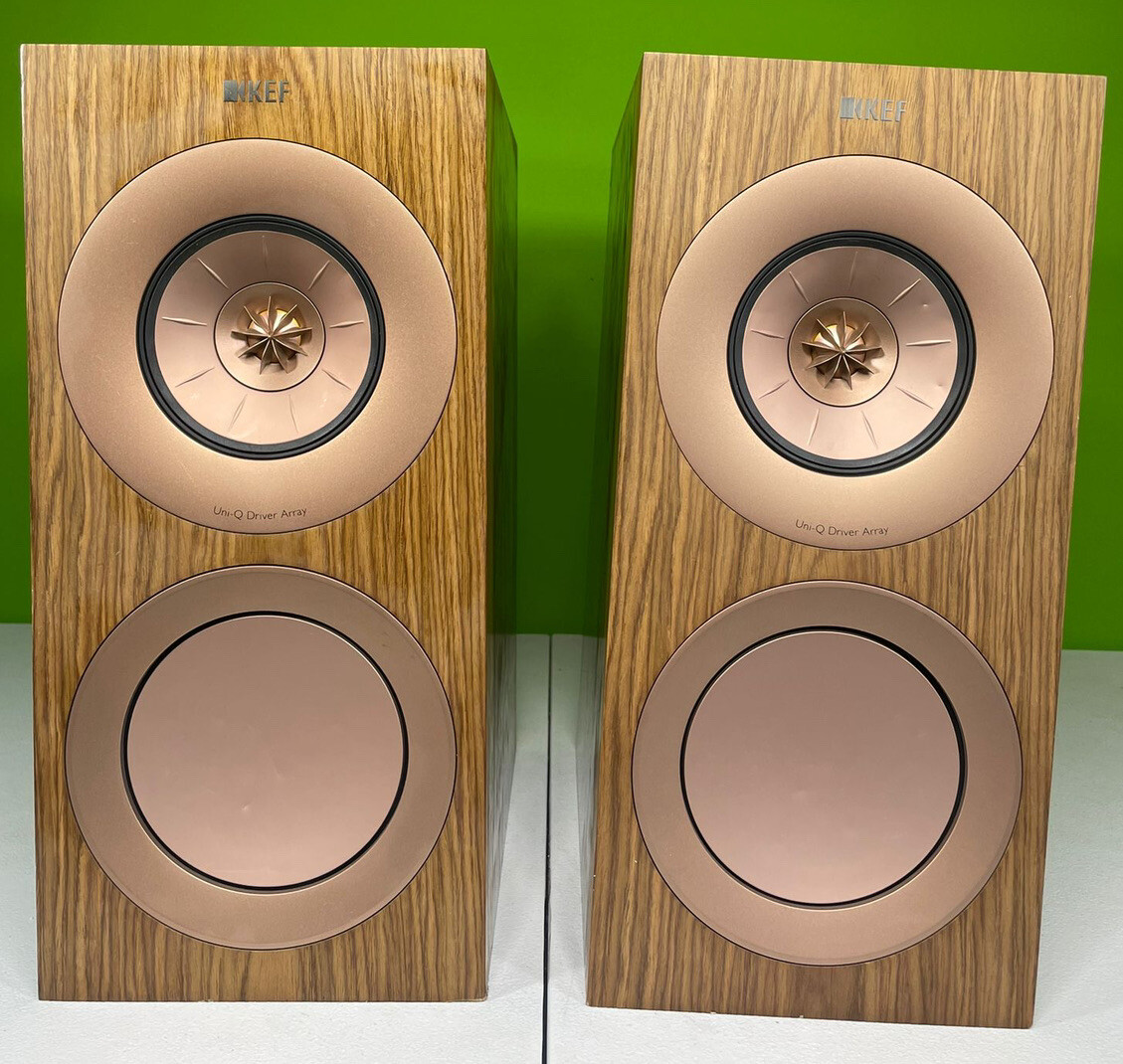 KEF - R3 Series Passive 3-Way Bookshelf Speakers (Pair) - Walnut R3 ...