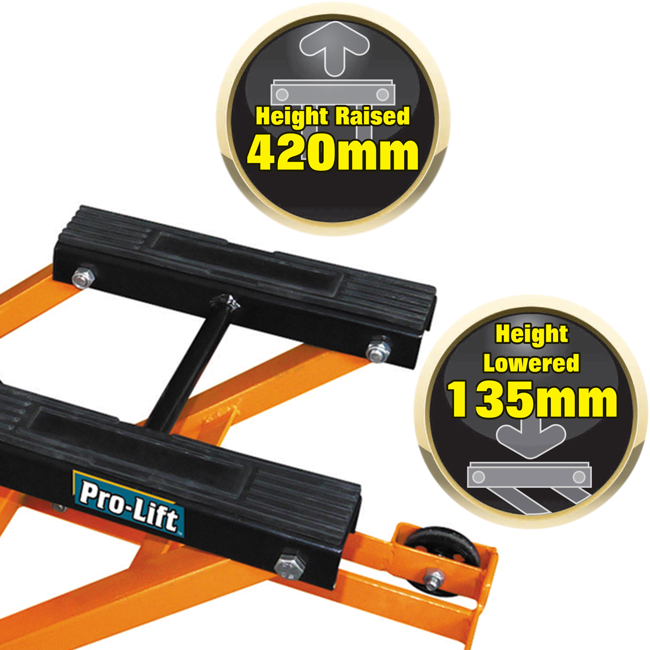 Clearance- Pro-Lift LIGHT WEIGHT HYDRAULIC UTILITY LIFT WITH SAFETY ...