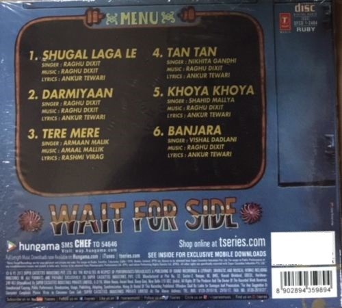 CHEF - BOLLYWOOD ORIGINAL SOUNDTRACK CD | eBay