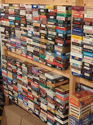 VHS Tape Lot: You Pick Any 5 for $35! Updated 2-15-2026. 570+ Titles ...