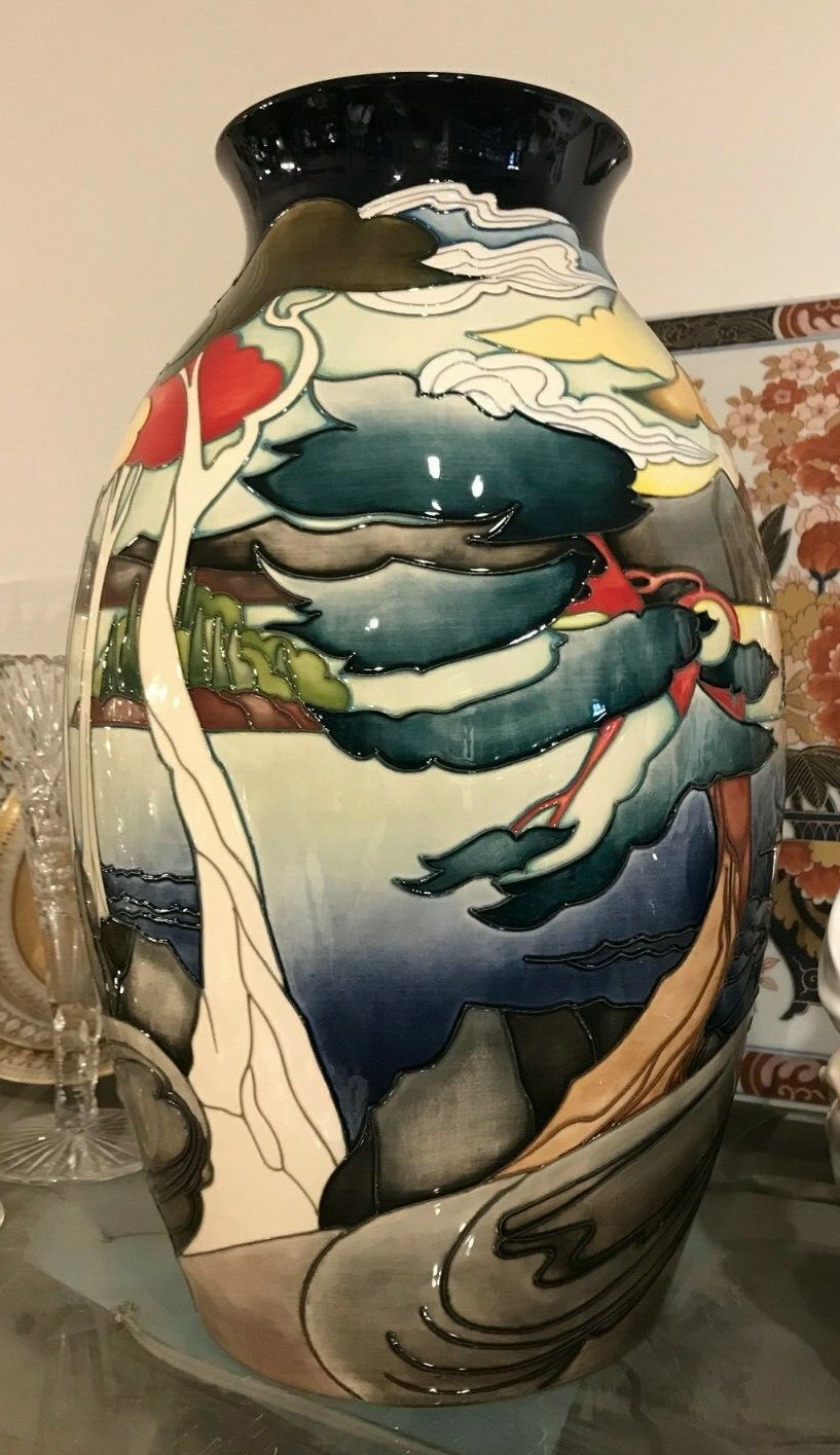 Moorcroft Group of Seven Vase 73/18 Emma Bossons | eBay