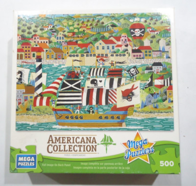 americana collection puzzle. 500 Pieces. THE PIRATES OF ST. AUGUSTINE ...