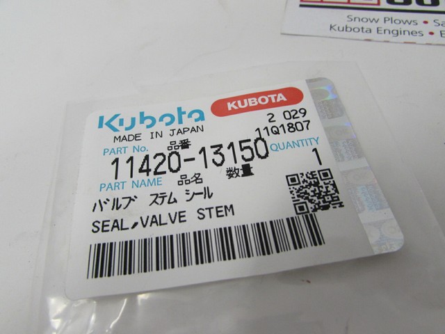 Kubota Engine Parts Seal Valve Stem Part 11420-13150 for sale online | eBay