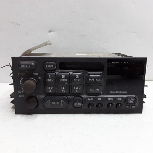 1995 through 2005 Chevrolet Astro GMC Safari AM FM cassette radio ...