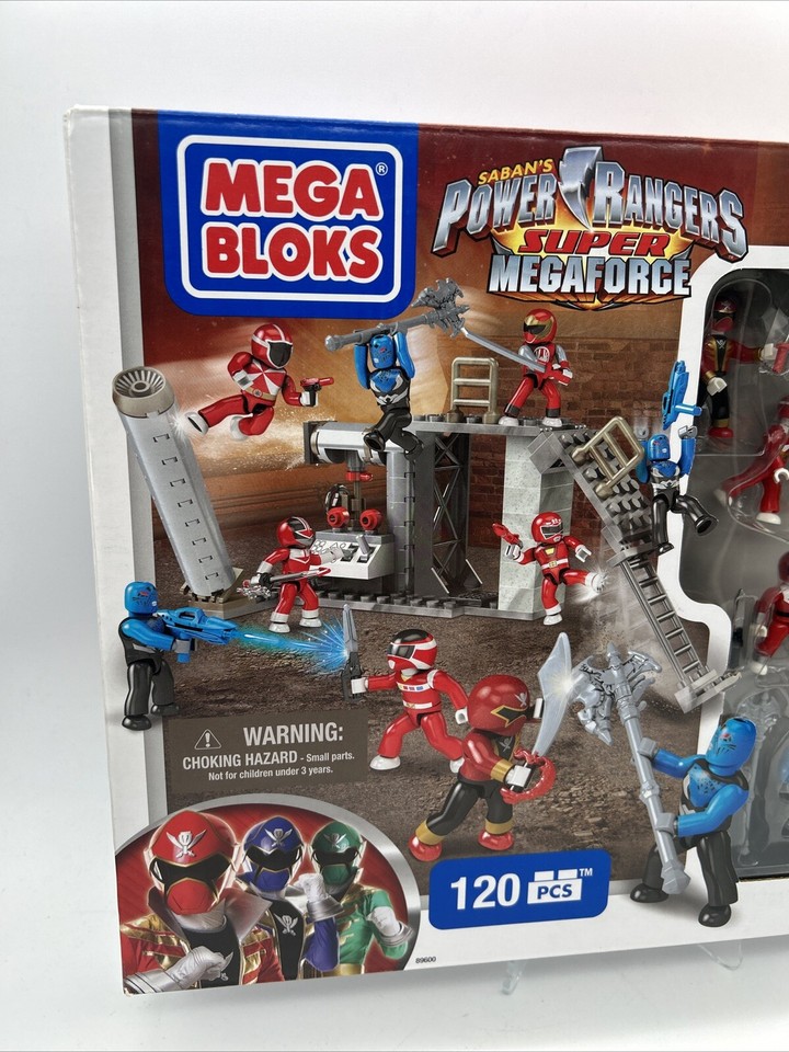 MEGA BLOKS,POWER RANGERS SUPER MEGAFORCE, ULTIMATE BATTLE PACK #89600 ...