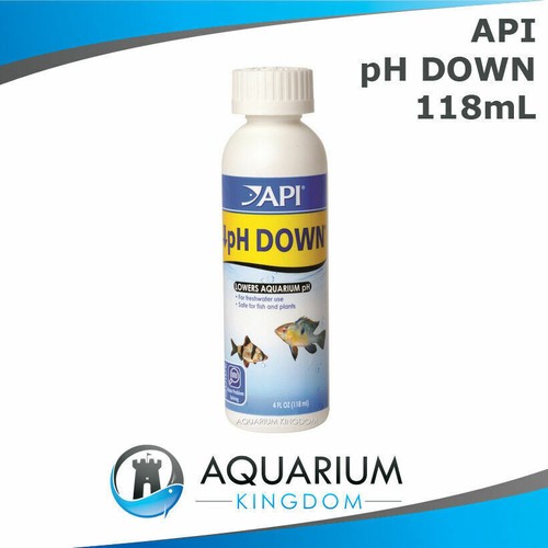 API pH DOWN 118mL Liquid - Decrease/Lower the pH Levels in Aquarium Fish Tanks | eBay Australia