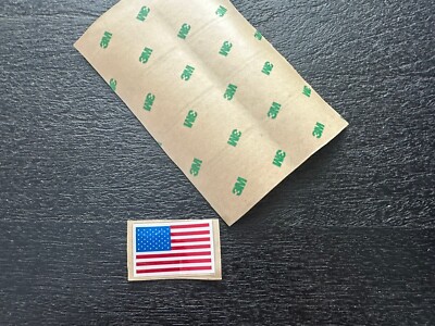 Riddell Speed Flex Football Baseball Helmet USA Flag 3M Full Size Decal ...