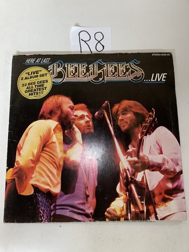 BEE GEES LIVE... HERE AT LAST DBL/ALBUM G/FOLD SLEEVE On RSO Label 2479 ...